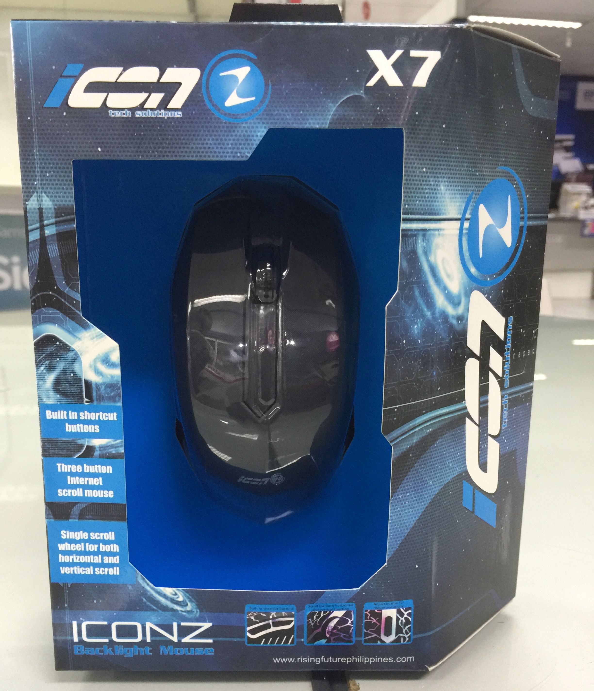 ICONZ X7 USB Mouse | Lazada PH