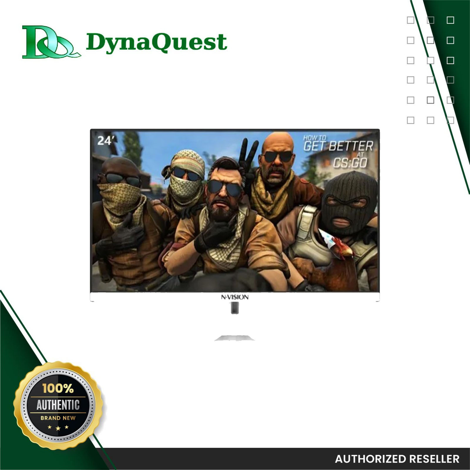 Nvision EG24SW 23.8" IPS 165Hz 19201080 White Gaming Monitor | Lazada PH