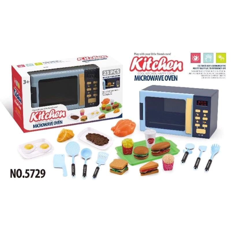 Factory direct sales 23-Piece Children Microwave Oven Set Play House ...