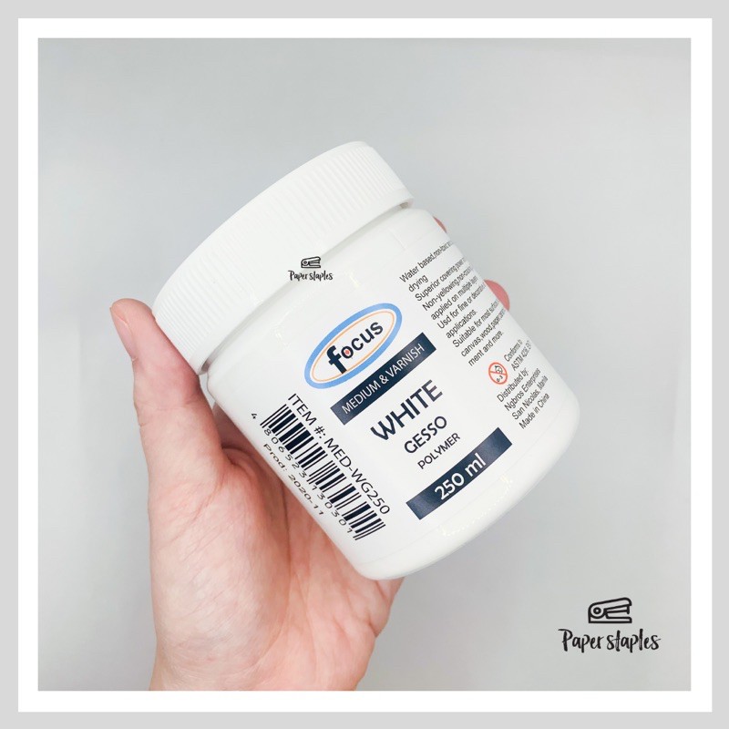 Focus Gesso White (250ML) | Lazada PH