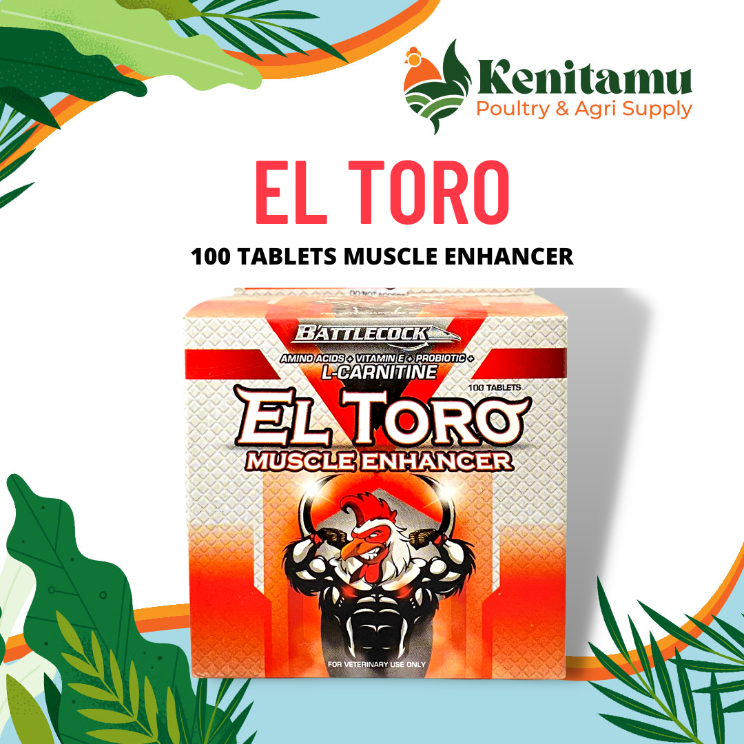 EL TORO MUSCLE ENHANCER BATTLE COCK 100 TABLETS | Lazada PH
