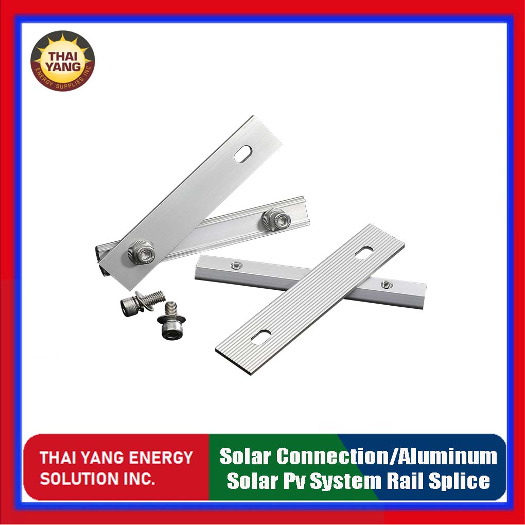 Solar Connection/Aluminum Solar Pv System Rail Splice ( 4pair ) | Lazada PH