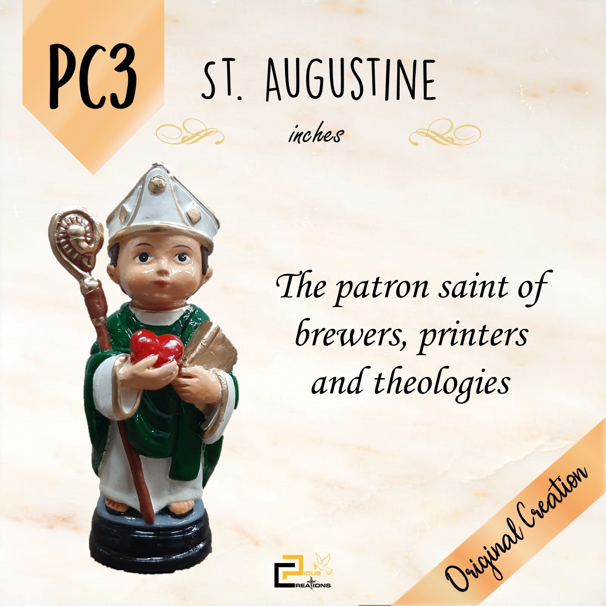 Chibi Saint - St. Augustine | Lazada PH