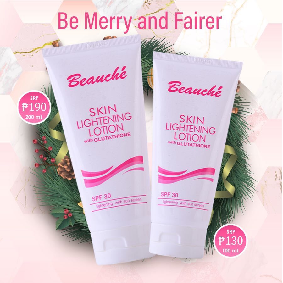 Beauche Skin Lightening Lotion 200 mL with Glutathione SPF 30 | Lazada PH