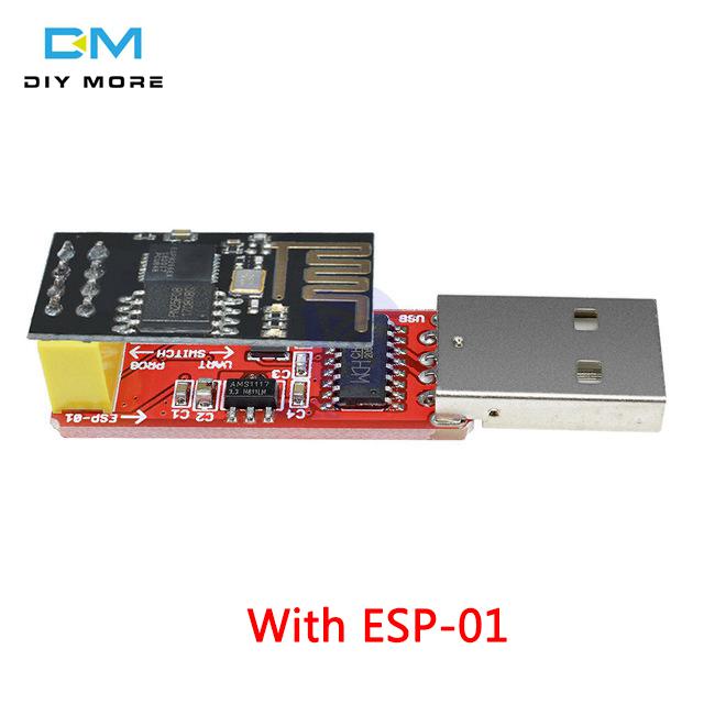 Original Diymore CH340 CH340G USB to ESP8266 ESP01 ESP01S Serial ...