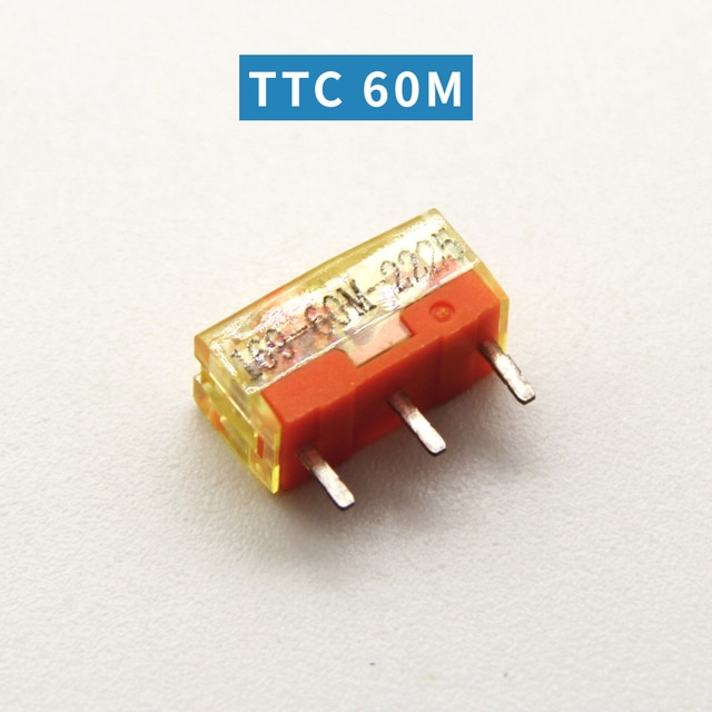TTC Dustproof Gold Switch 30 60 80 Million Clicks Lifetime Micro Switch ...