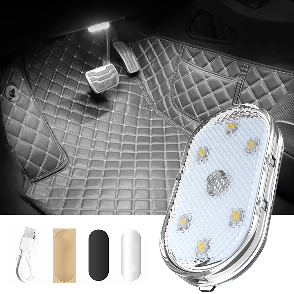 LED Touch Light for car ambient light for car interior rechargeable ...