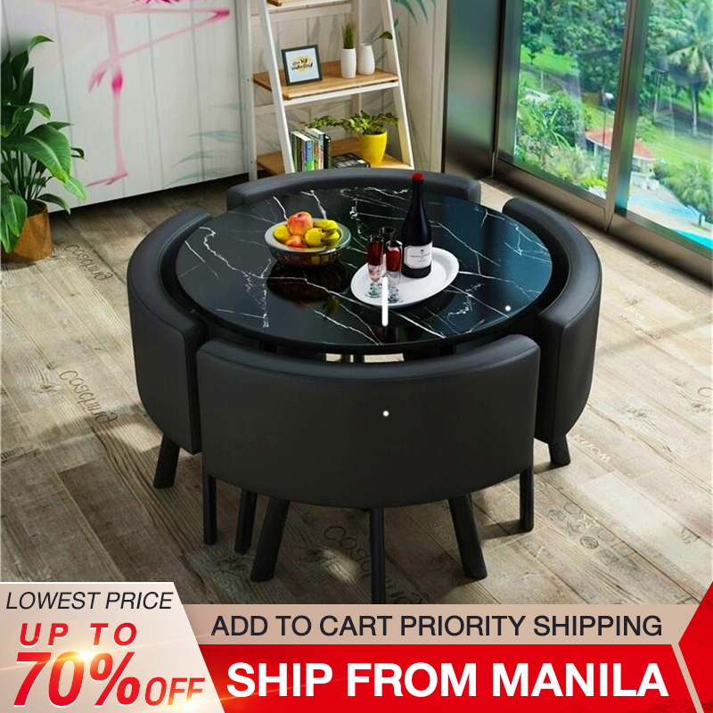 BAIERDI Nordic minimalist reception desk and chair combination ...