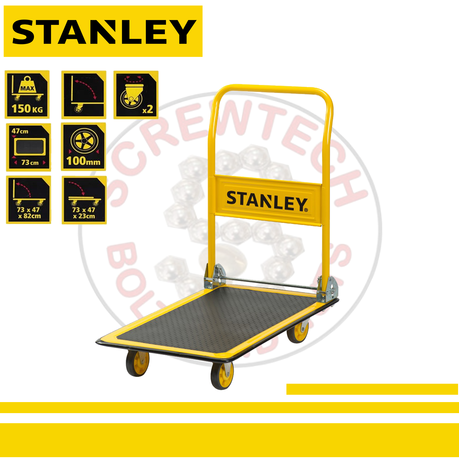 Stanley Platform Truck 150Kg PC527 | Lazada PH