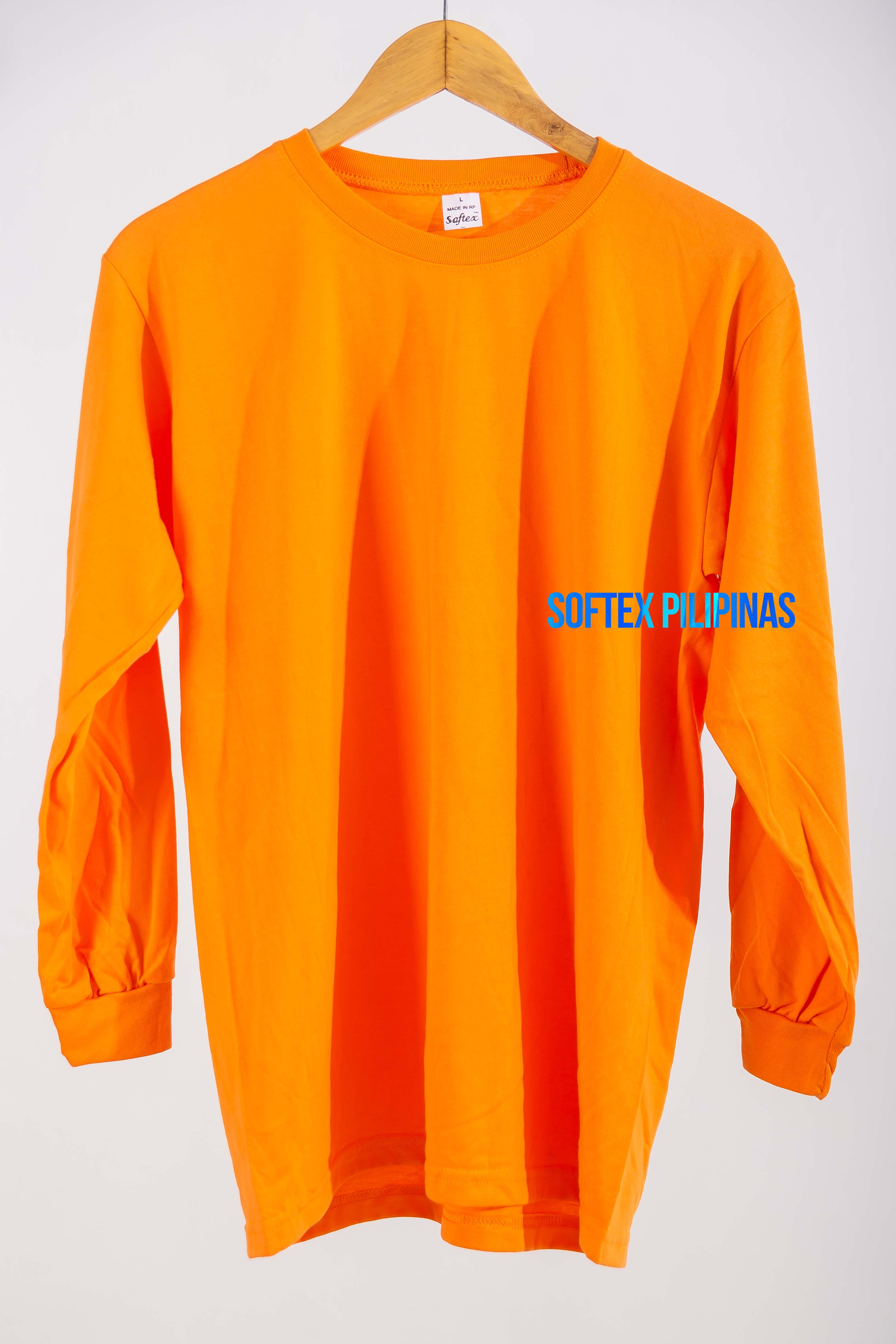 Softex Light Color Round Neck Long Sleeve Unisex | Lazada PH