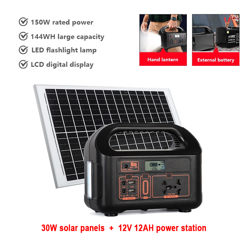 FlashFish Power station 220v 150w power station multi-function portable ...