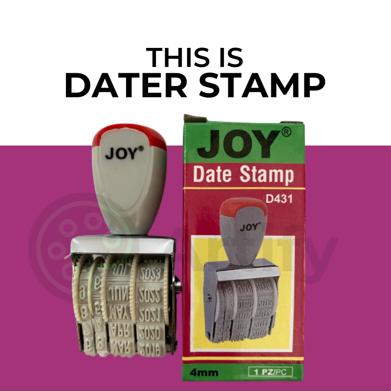 Dater Stamp JOY Date Stamp upto 2029 Dater [Artify] | Lazada PH