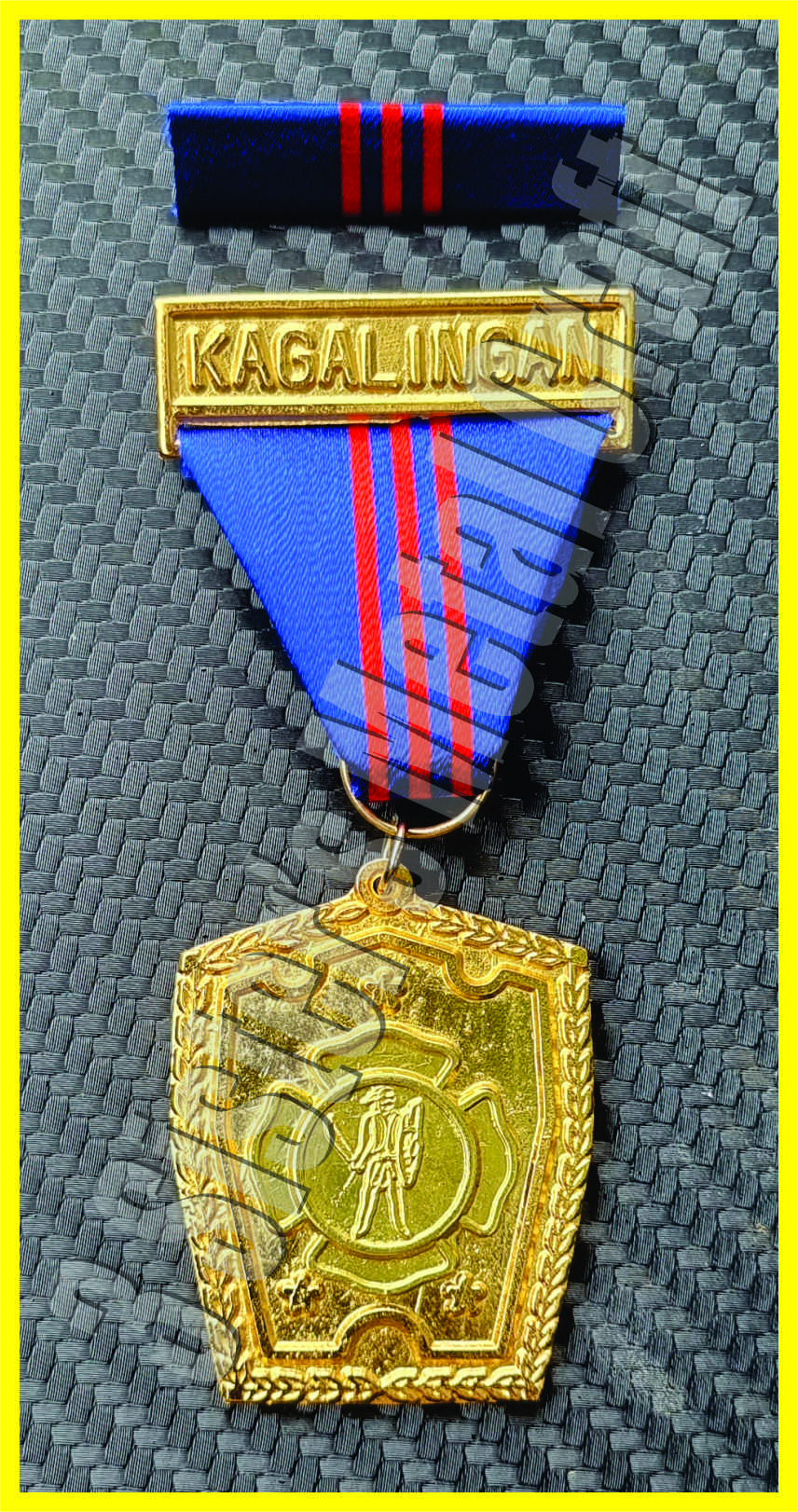 Medalya ng Kagalingan (PNP Medal of Merit) medals, molder type, plated ...