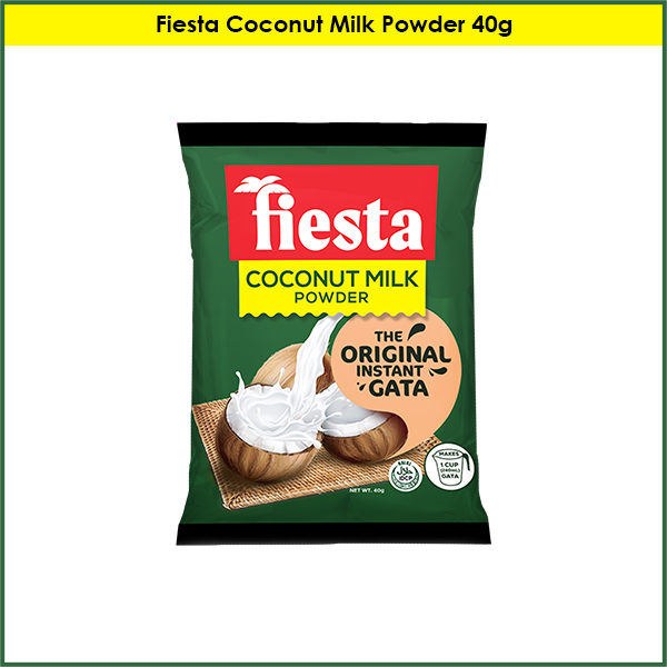Fiesta Coconut Milk Powder 40g | The Original Instant Gata | Premium ...