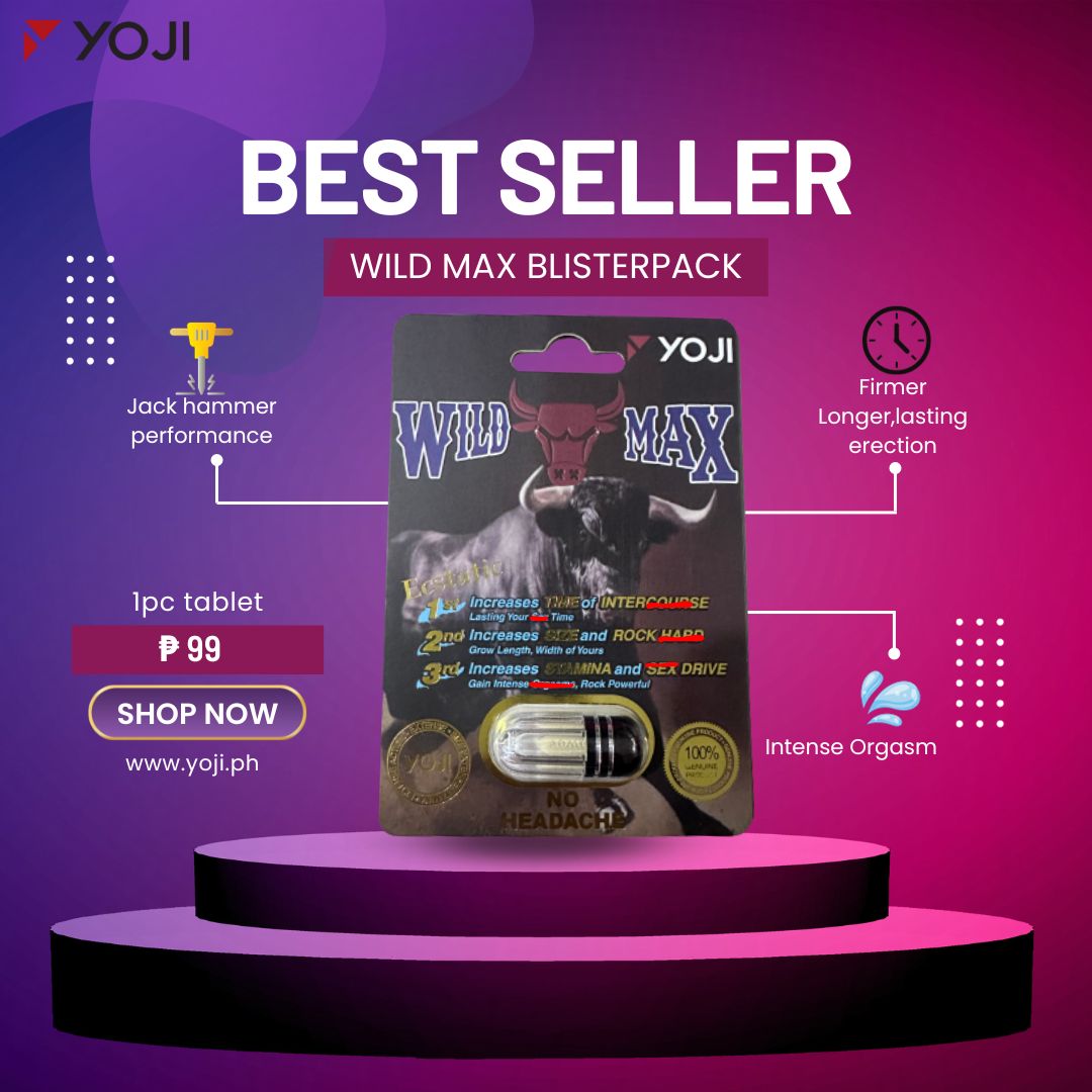 Wild Max tablet for Men Dietary Supplement Blister pack 1PC 100% ...