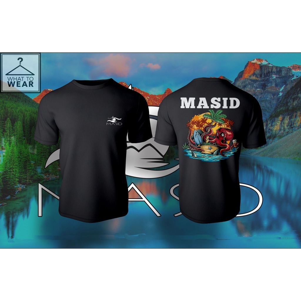 BLACK T-SHIRT MASID CLOTHING (ALL GOOD IN THE HOOD) UNISEX - GOOD ...