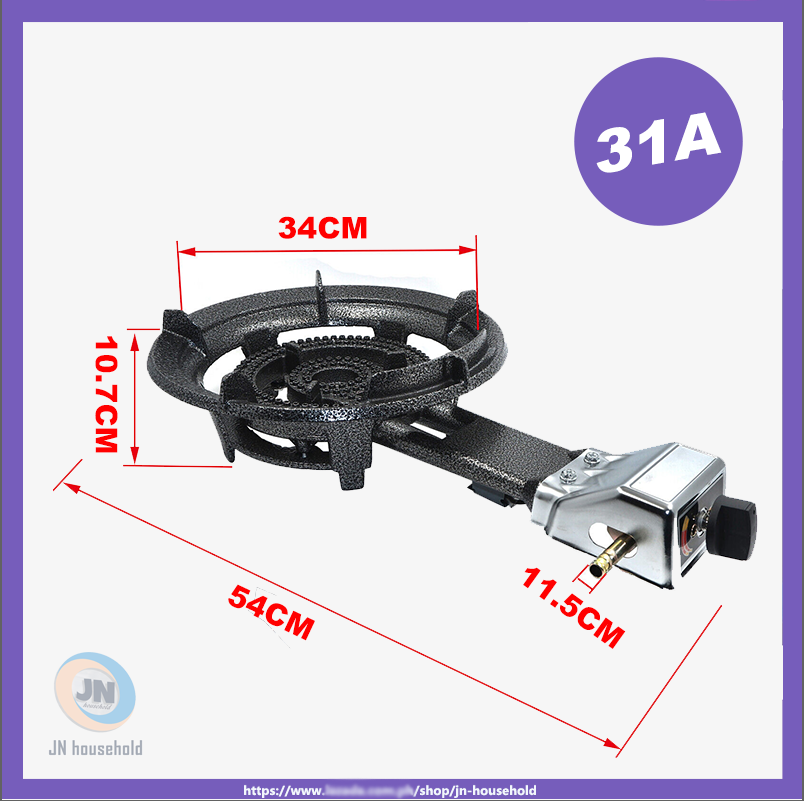 Single Gas Stove Burner Heavy Duty Single Gas Stove Thickened Single ...