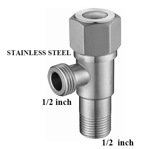 Stainless steel Angle Valve SUS304 2 way / 1 Way Angle Valve 1/2 inches ...