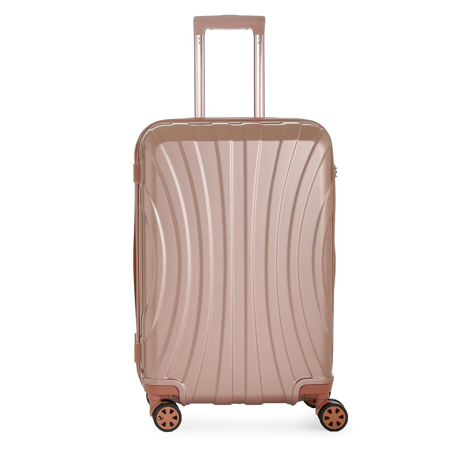 Travel Basic Dolly 28-Inch Large Hard Case Luggage in Rose Gold | Lazada PH