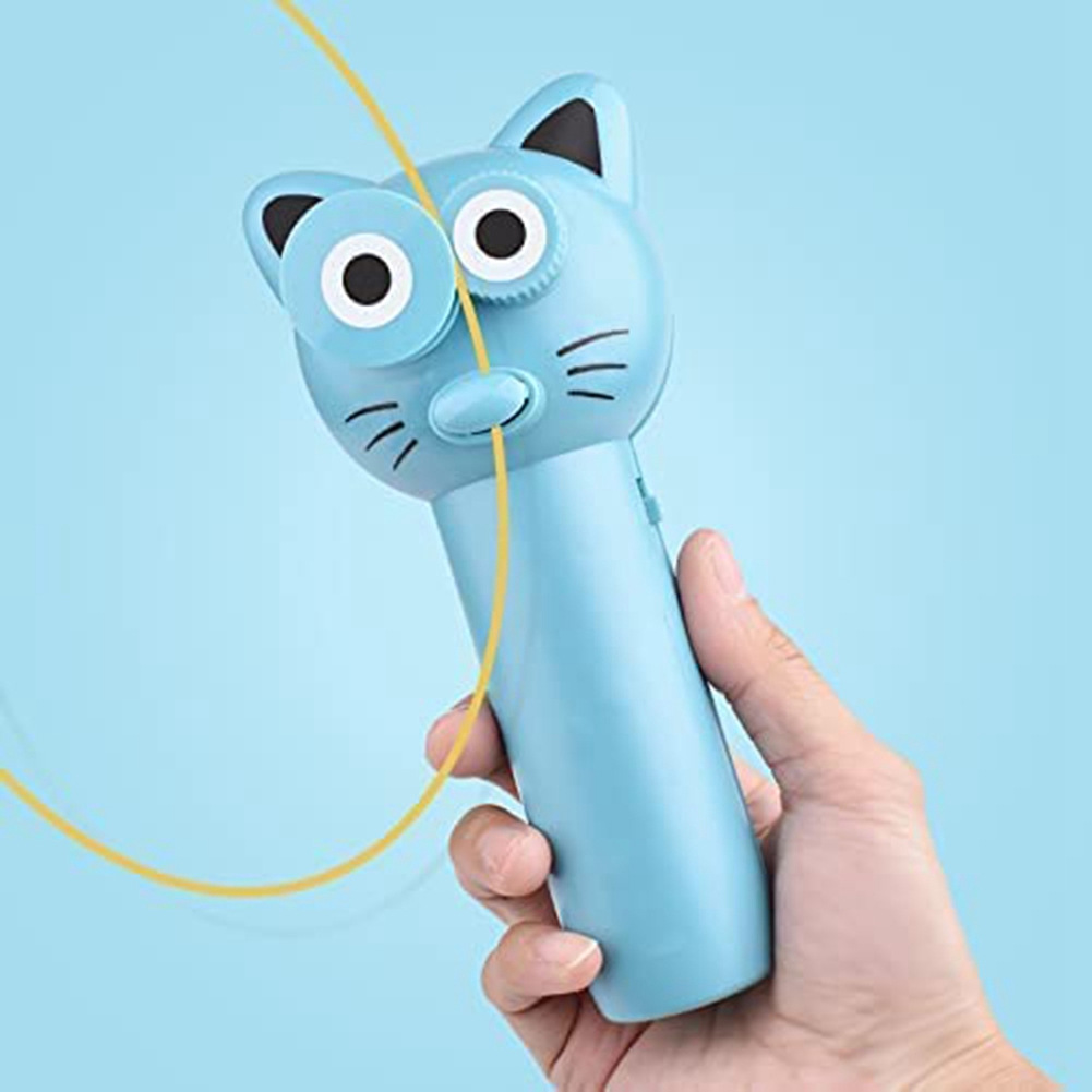 Hot ZipString Rope Launcher Propeller Toys Cute Cat String Controller ...