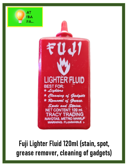 Fuji Lighter Fluid 120ml (stain, spot, grease remover, cleaning of ...