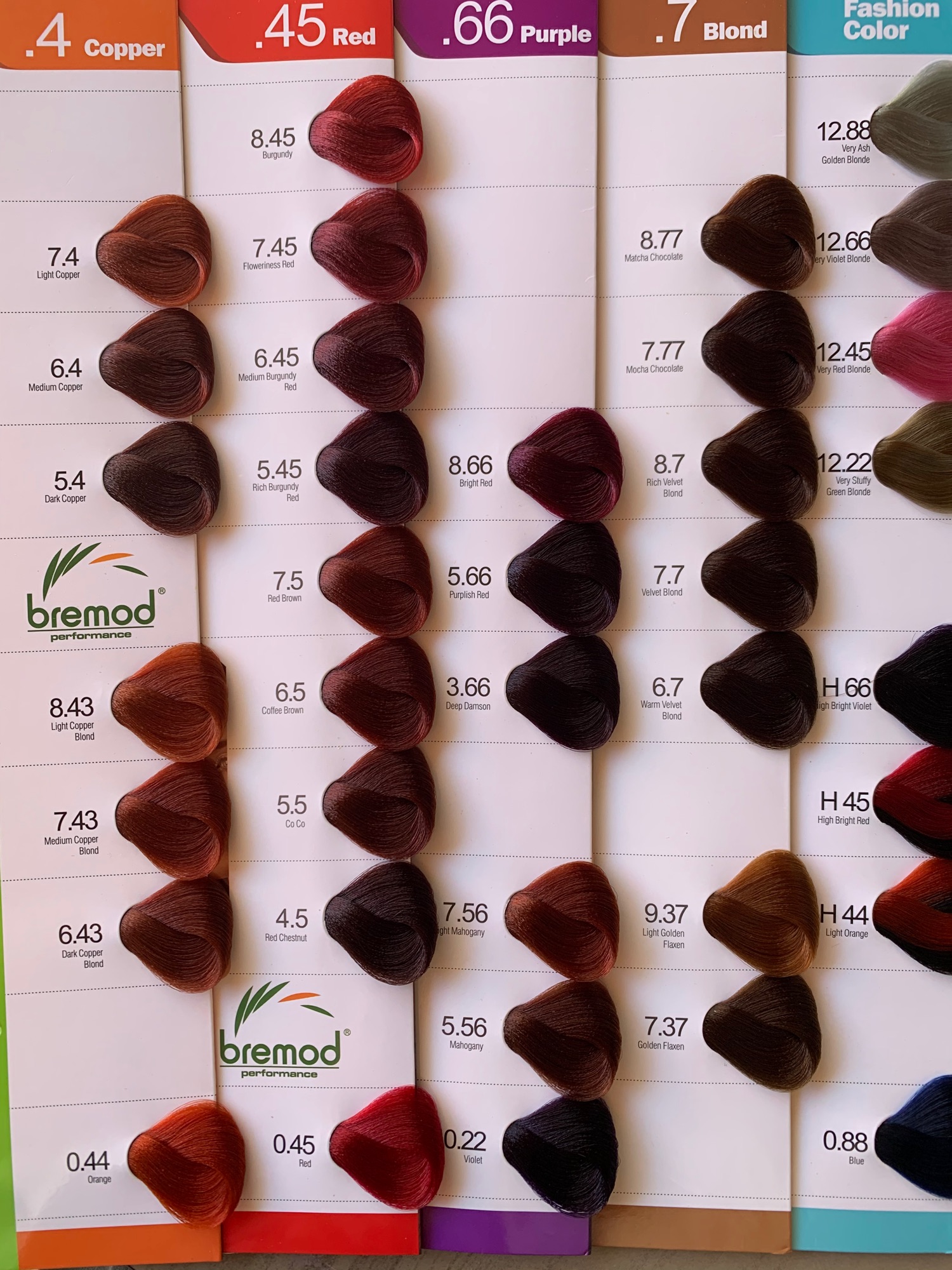 Bremod Hair Colorant 100/ml available 35shades | Lazada PH