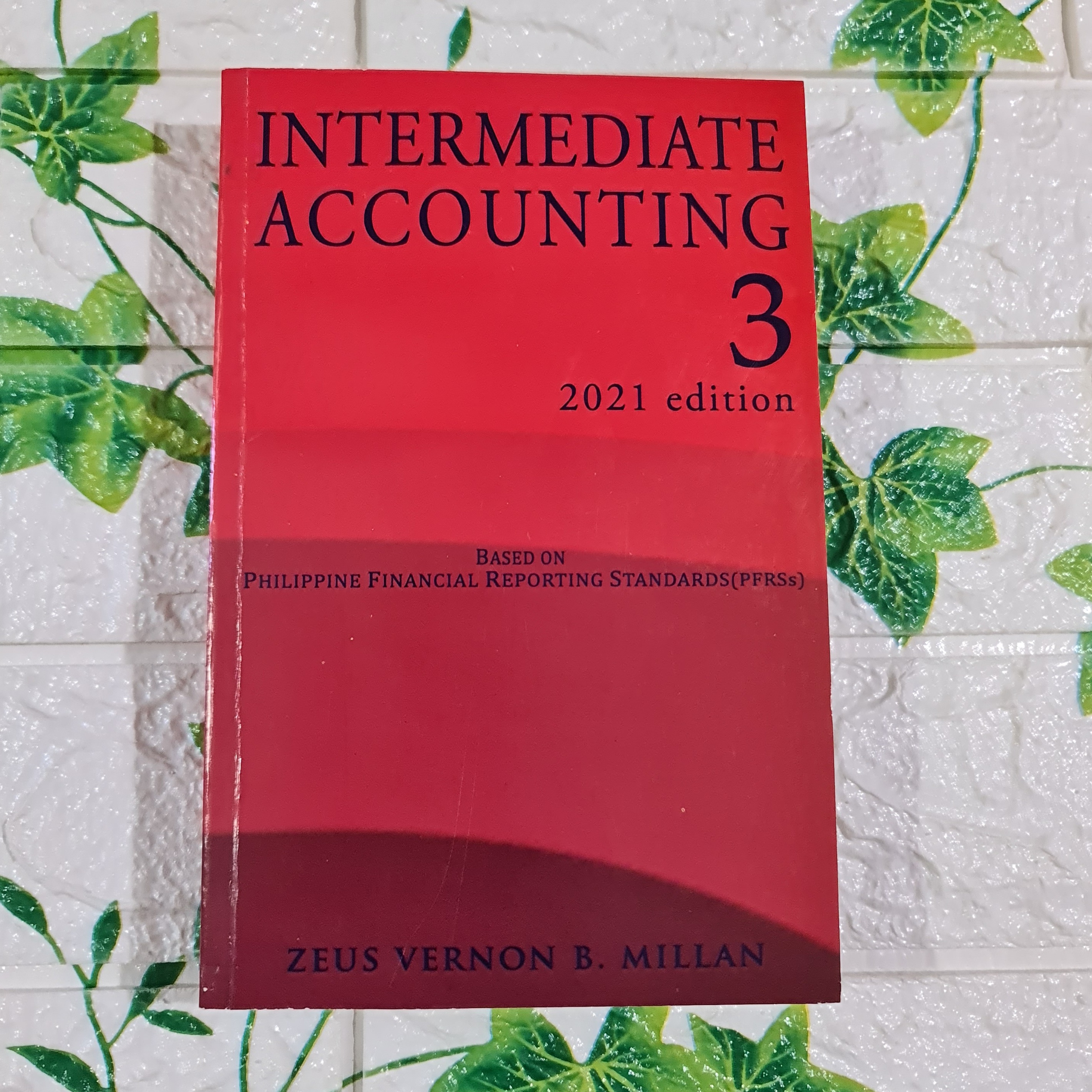 INTERMEDIATE ACCOUNTING 3 2021 edition By Zeus Vernon B. Millan | Lazada PH