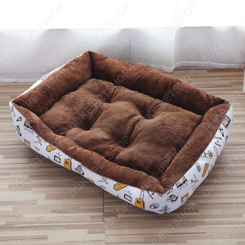 Crosshatch Flat Bed Pets Dogs Cats Bed | Lazada PH