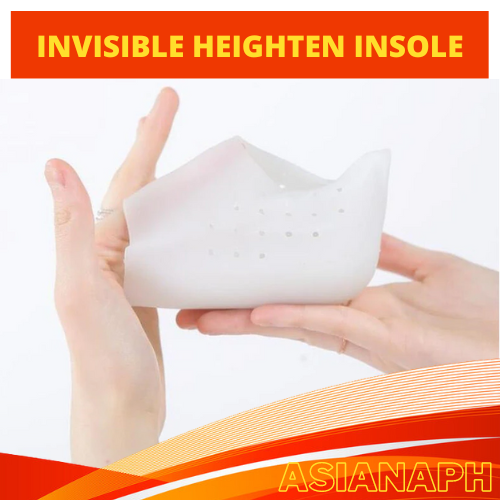 ASIANAPH Concealed Height Increase Insole Comfortable Silicone ...