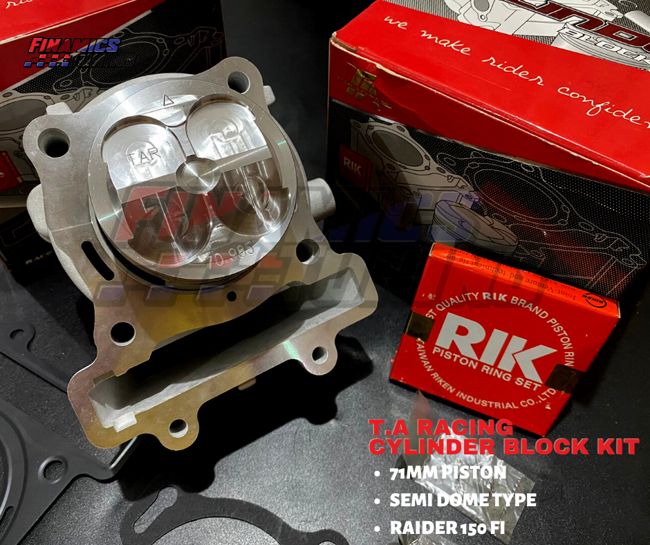 71MM CYLINDER BLOCK KIT TA RACING FOR RAIDER 150 FI | Lazada PH