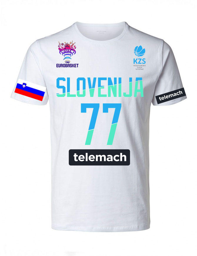 Slovenia FIBA Basketball Team Tshirt | Lazada PH