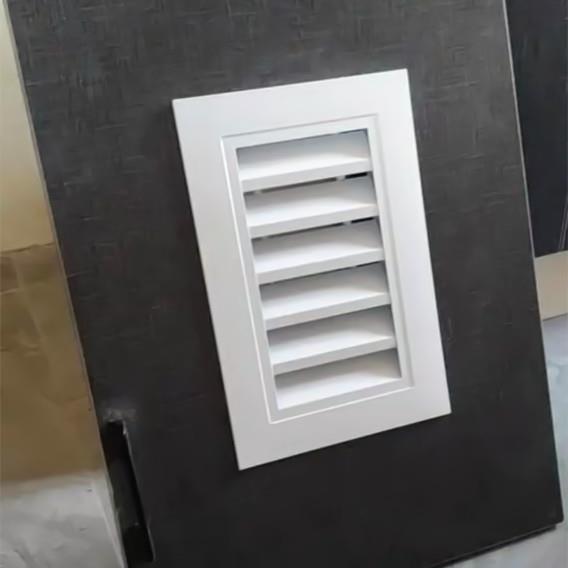 Stainless steel louver Custom aluminum alloy outer wall outside ...