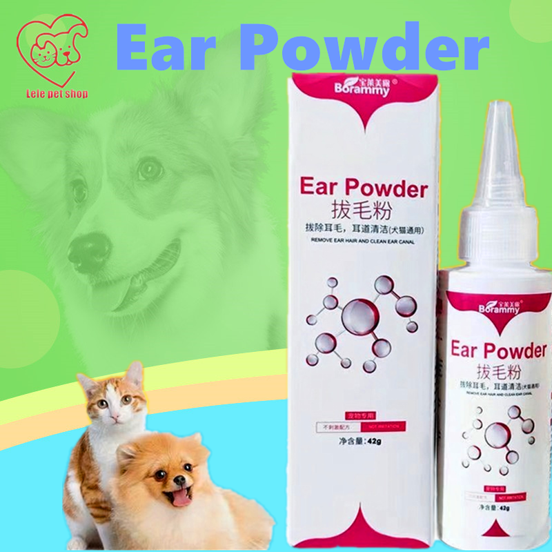 Pet Ear Powder Ear Care Pet Ear Cleaner Pet Ear Excess Hair Removal ...