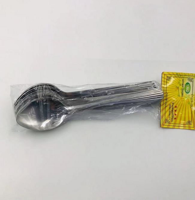 12Pcs stainless steel spoon and fork/spoon and fork/spoon/fork ...