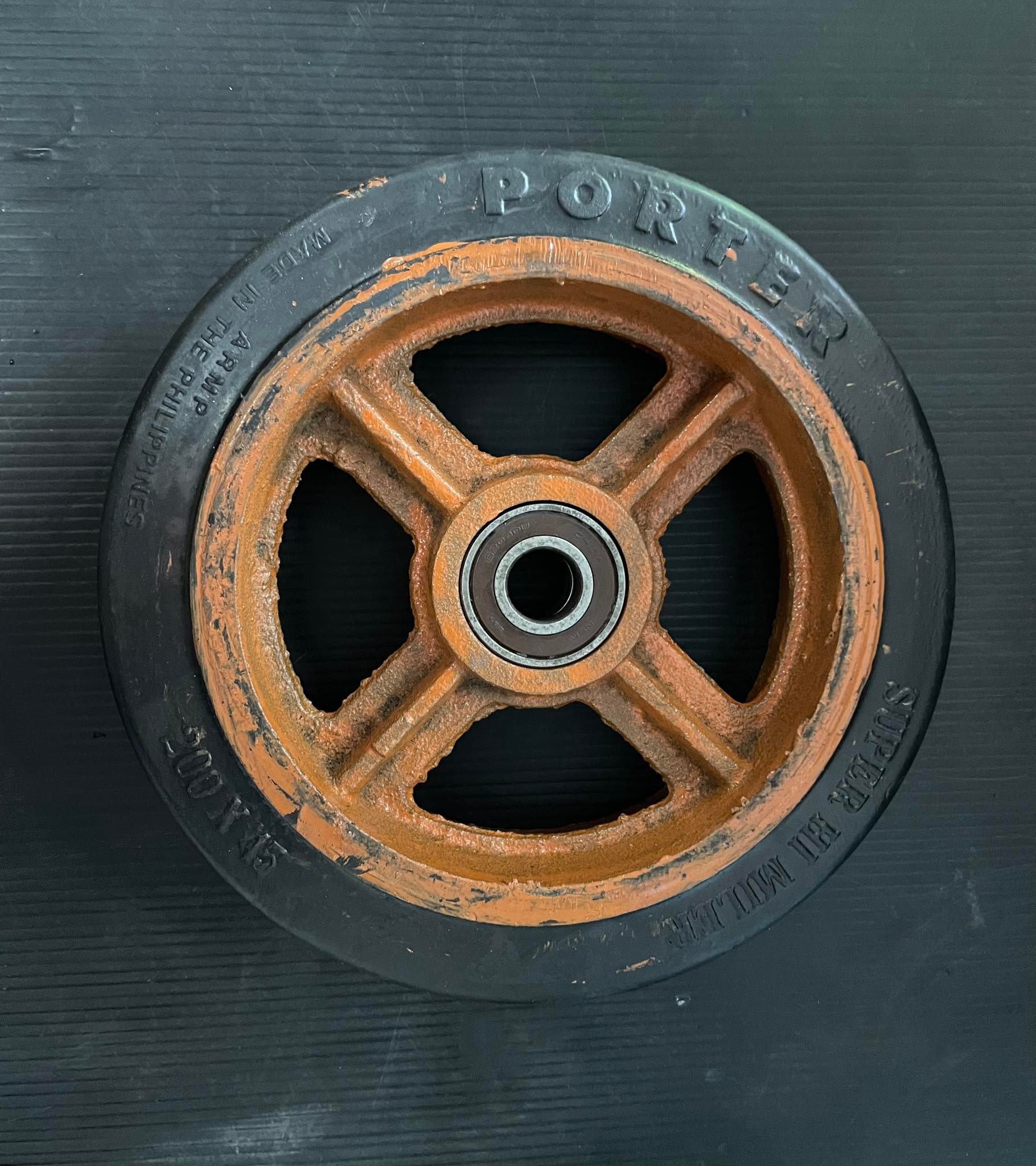 RUBBER WHEEL FOR KARTILYA 8INCHES HEAVY DUTY | Lazada PH