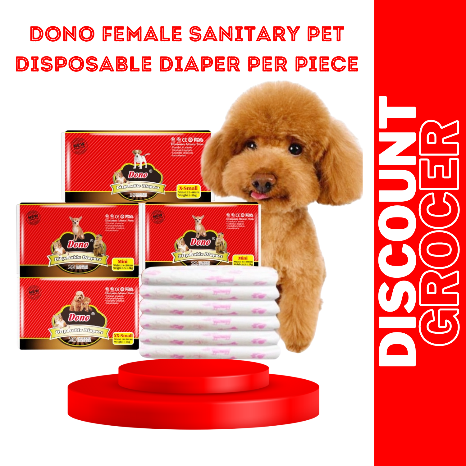 Dono F. Sanitary Disposable Diaper | Lazada PH