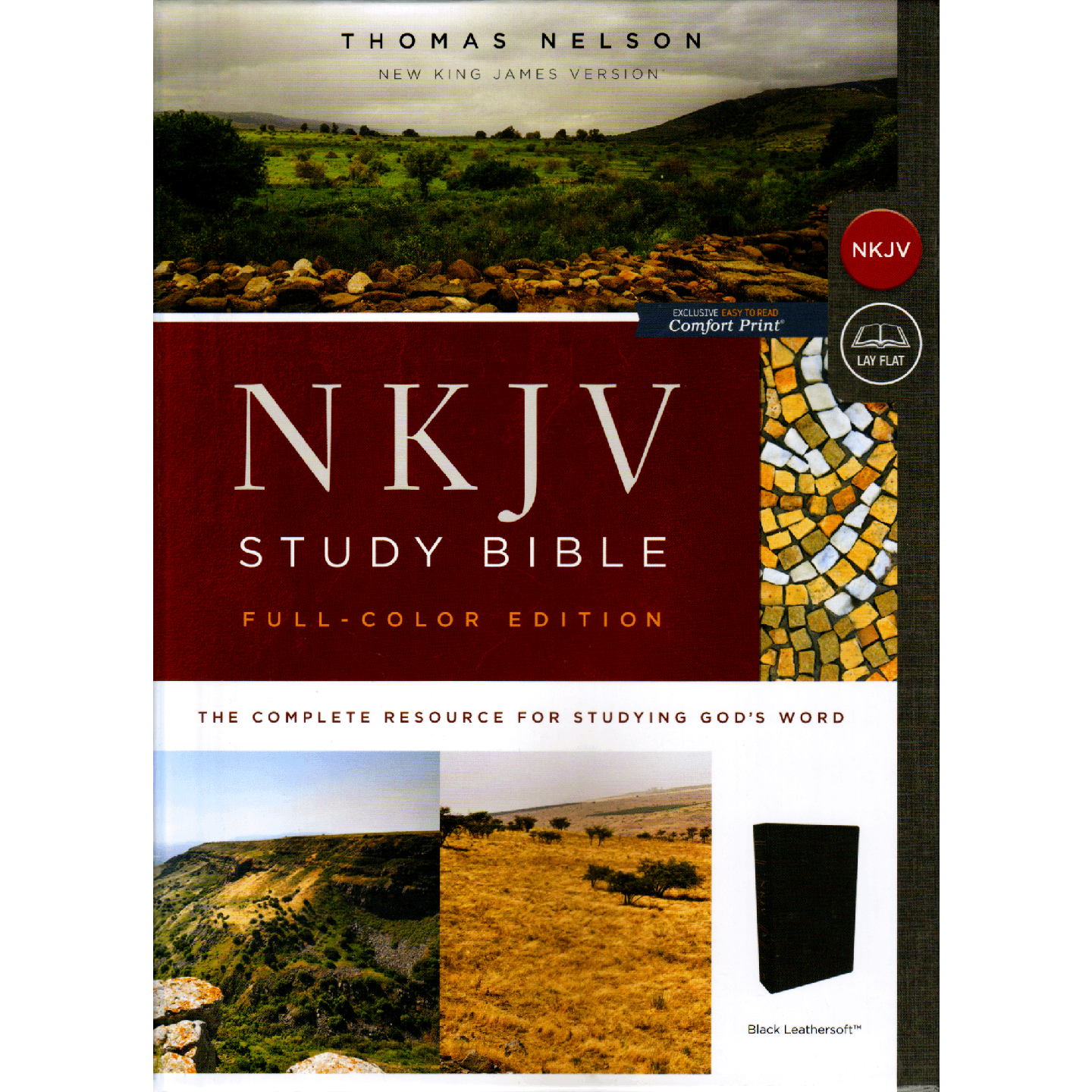 NKJV Study Bible, Full-Color Edition, Black Leathersoft | Lazada PH