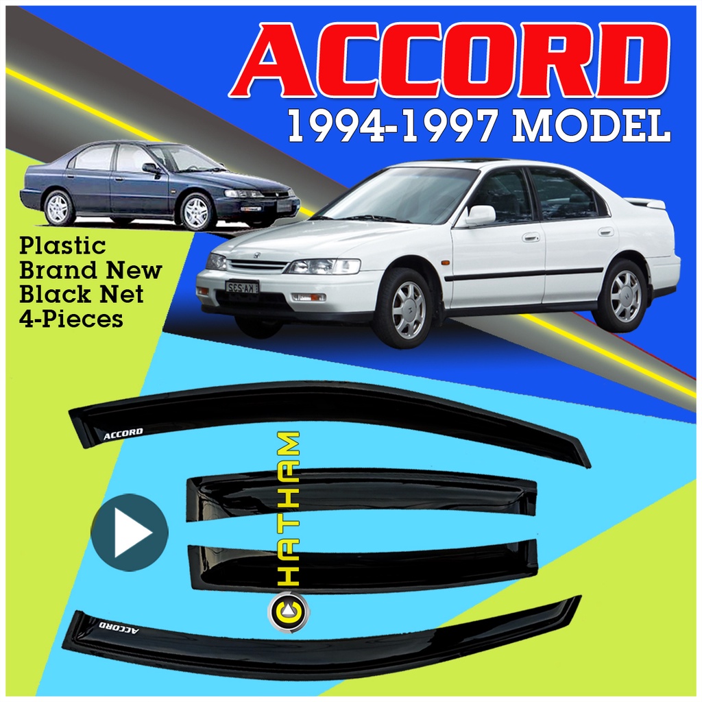 Honda Accord 1994 up to 1997 ( Rain Guard Window Door Visor ) - | Lazada PH
