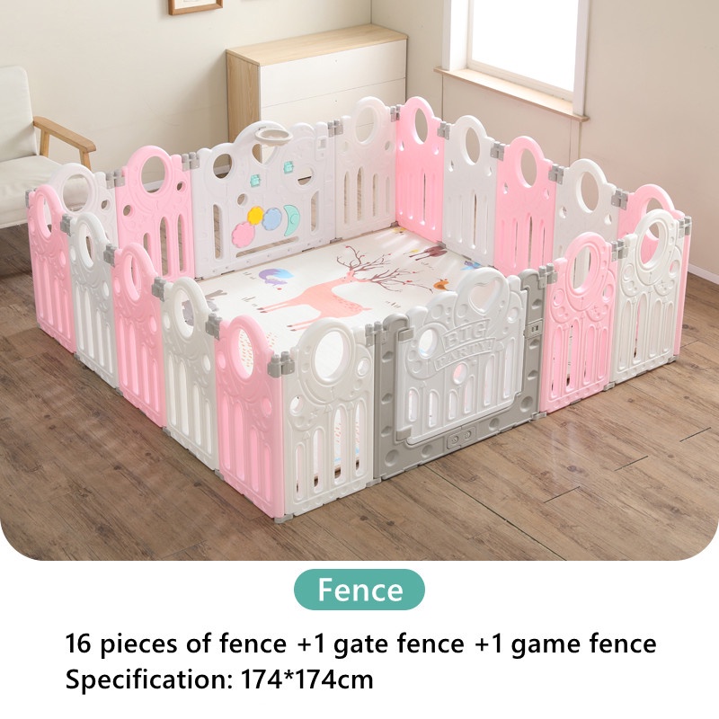 Genuine Baby Guardrail Playpen Children Foldable Fence Infant Safety ...