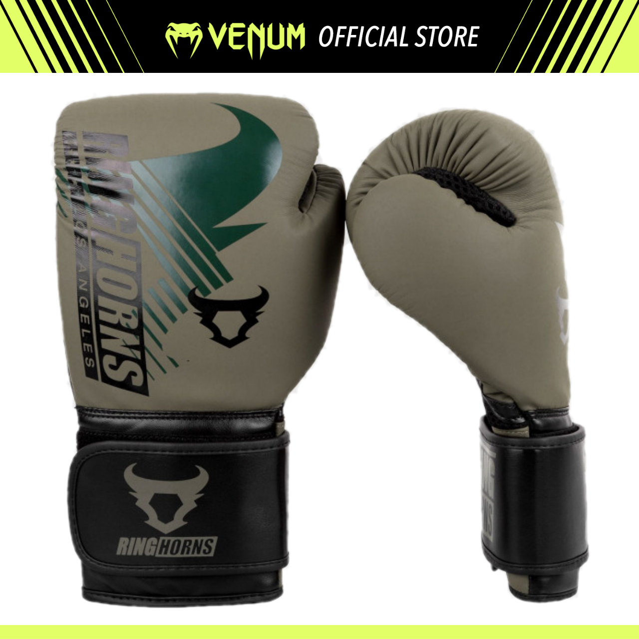 VENUM RINGHORNS CHARGER MX BOXING GLOVES - KHAKI/BLACK | Lazada PH