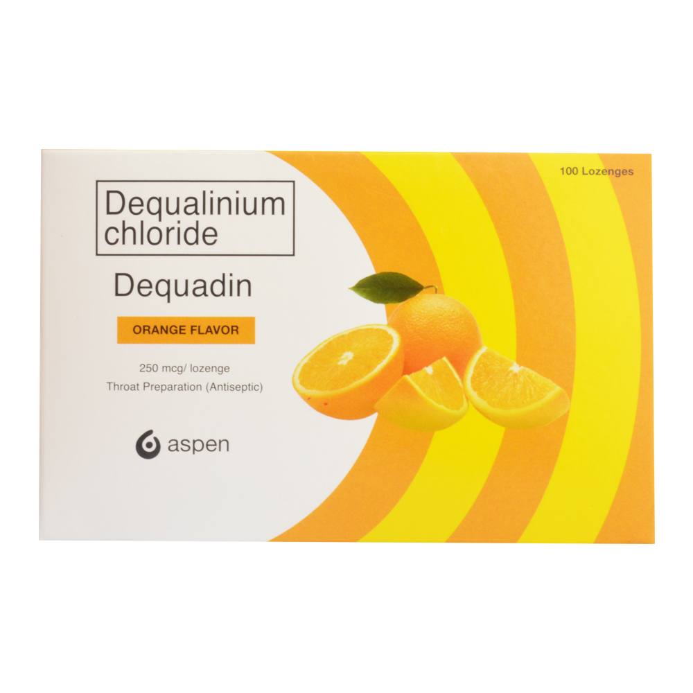 DEQUADIN Orange Lozenges (sold per piece) | Lazada PH