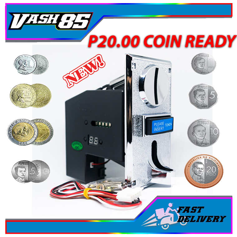 NEW MULTI COIN SELECTOR 1, 5, 10, 20 Pesos OLD & NEW ACCEPTED | GOOD ...