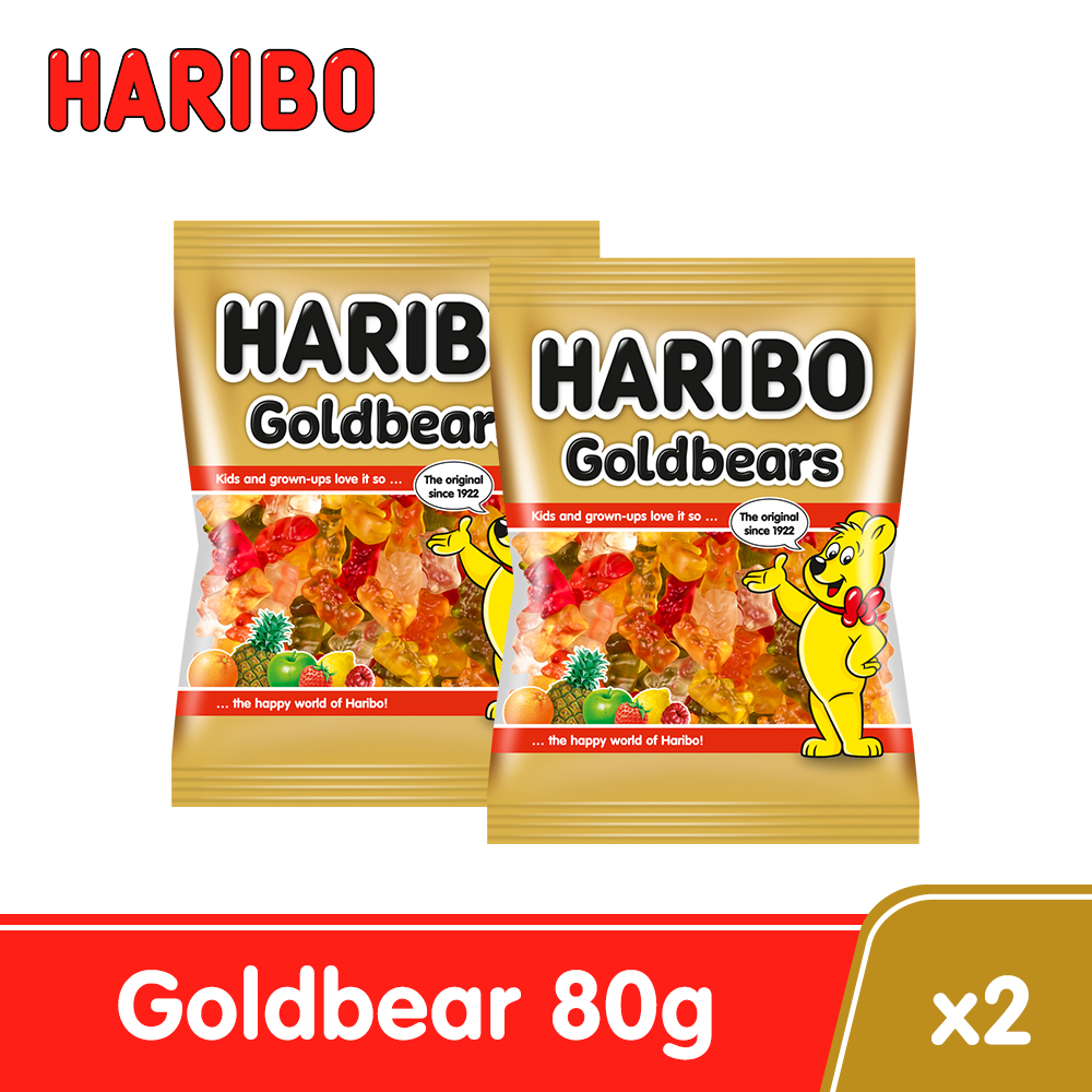 Haribo Goldbear 80g x2 | Lazada PH