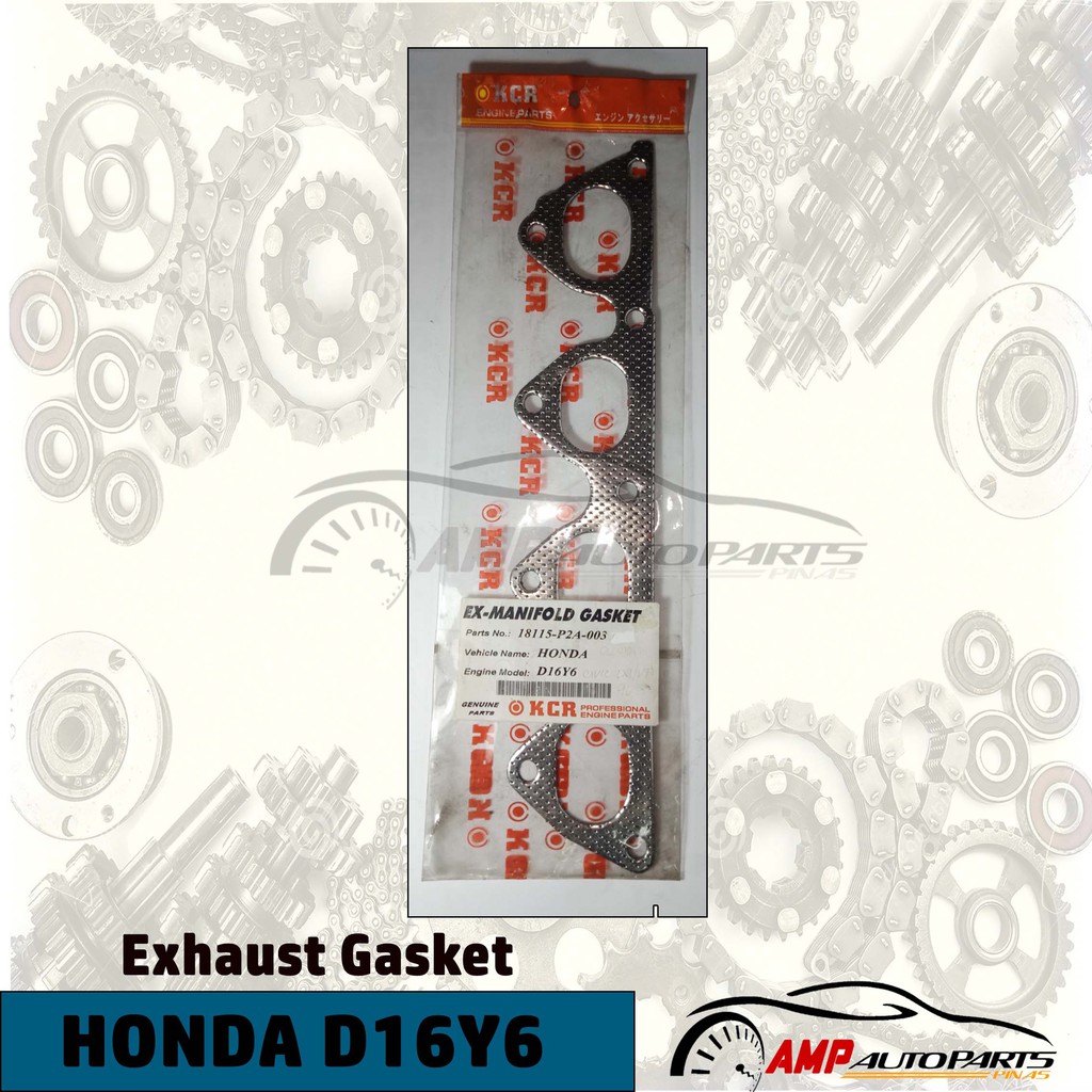 KCR EXHAUST MANIFOLD GASKET HONDA D16Y6 D16 CIVIC LXI , VTI | Lazada PH