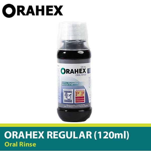 Orahex Regular Oral Rinse 120ml | Lazada PH