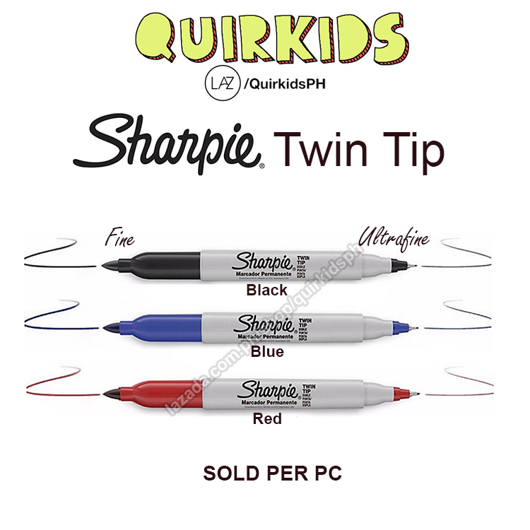 Sharpie Twin Tip Double Marker Fine and UltraFine Point Permanent ...