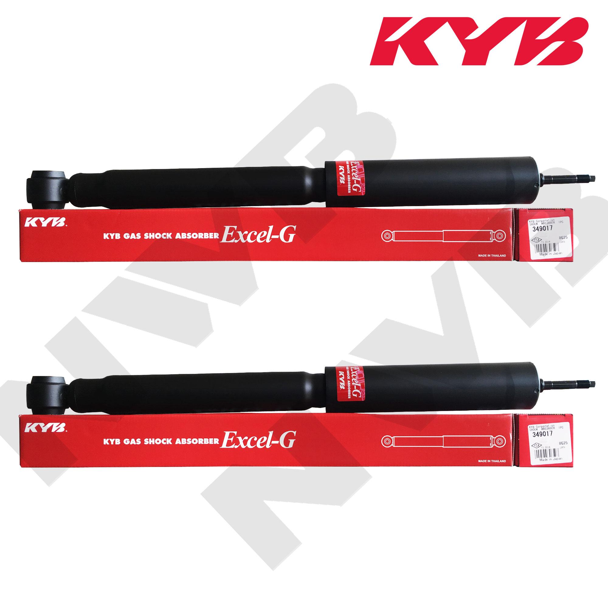 KYB 349017 for Toyota Fortuner 2005-2015 Set of 2 Rear Gas Shock ...