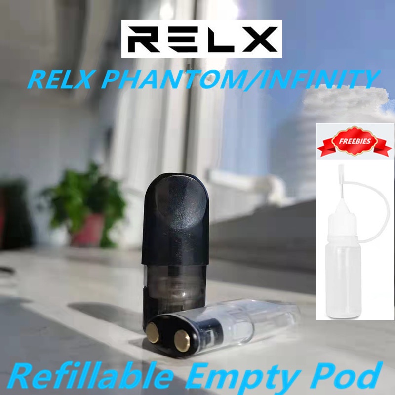 relx1 Relx infinity refillable pods empty rlex vape full set 2022 ...