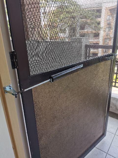 #PNEUMATIC/ HYDROLIC DOOR CLOSER FOR SCREEN DOOR / SWING DOOR (BROWN ...