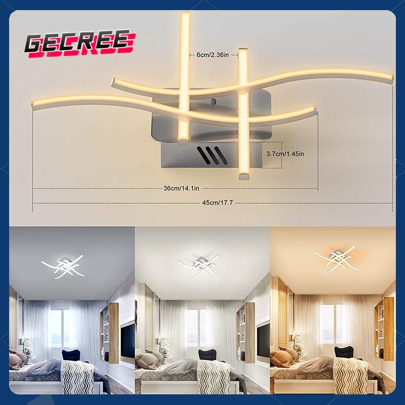 GECREE Living room ceiling lamp aisle lamp modern chandelier bedroom ...